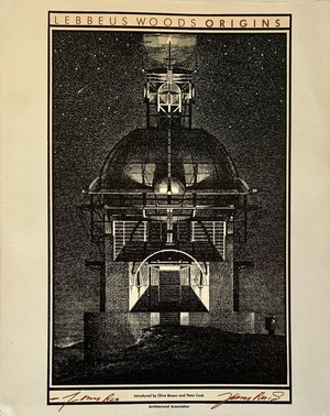 LEBBEUS WOODS: MEGA II / ORIGINS - (WOODS, LEBBEUS). Woods, Lebbeus ...